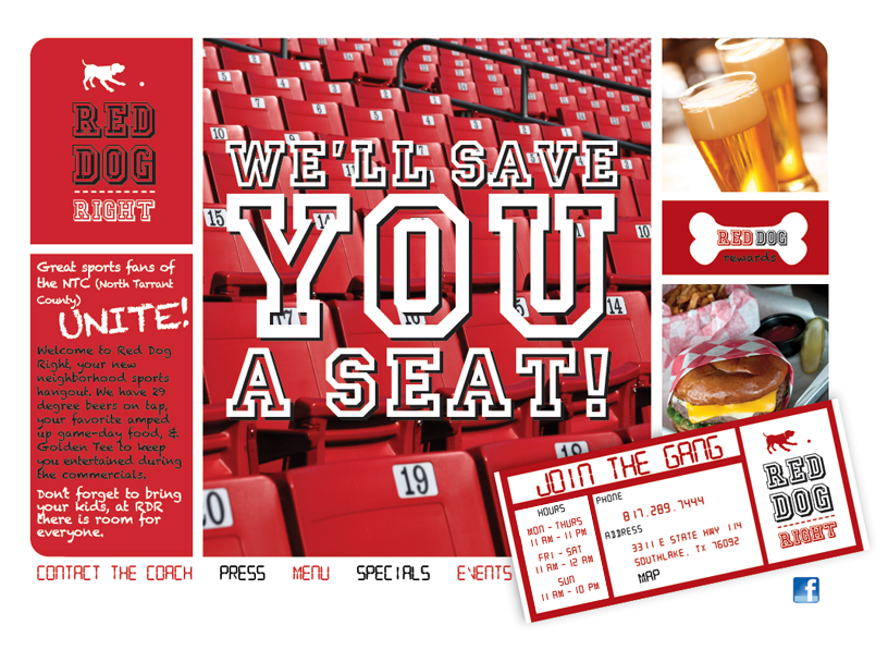 Red Dog Right Launches New Menu in Southlake - DallasFoodNerd